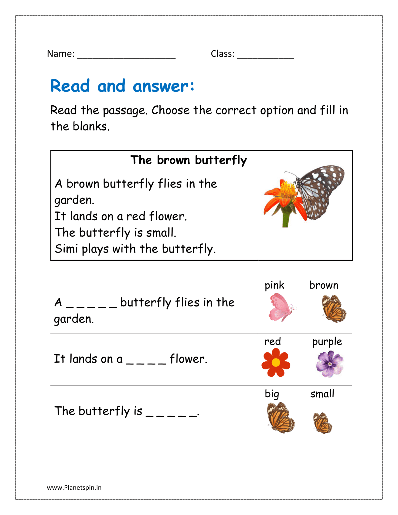 Comprehension passages with questions and answers