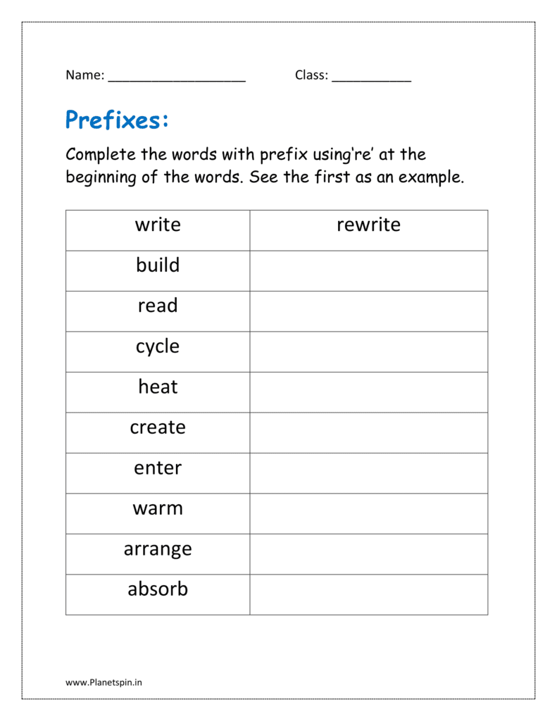 Word Origin Worksheets Prefix And Suffix Worksheets And Exercises Word Origin Worksheets Prefix And Suffix Worksheets And Exercises